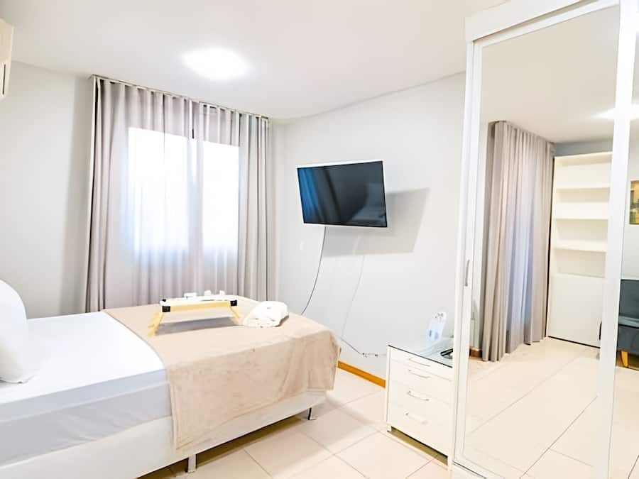 Apartamento | Wi-fi grátis, roupa de cama fornecida