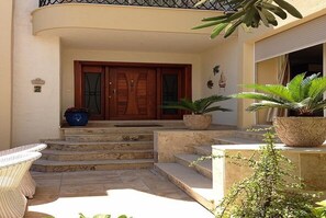 Entrada do alojamento