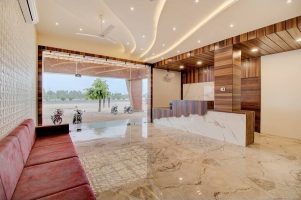 Sala de estar do lobby