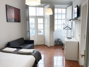 Apartamento, 1 quarto | Ferro/tábua de engomar, berços/camas para crianças grátis, Wi-fi grátis 