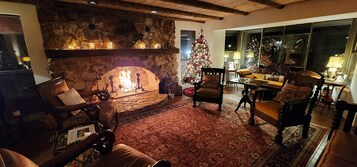 Área de estar no saguão