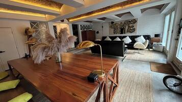 Estúdio luxo | Área de estar