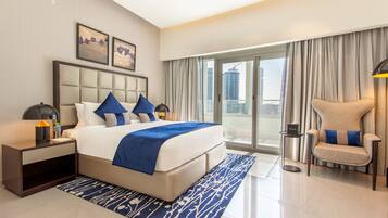 Apartamento Deluxe, 1 quarto | Com mobília individualizada, secretária, ferro/tábua de engomar