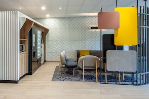 Sala de estar do lobby