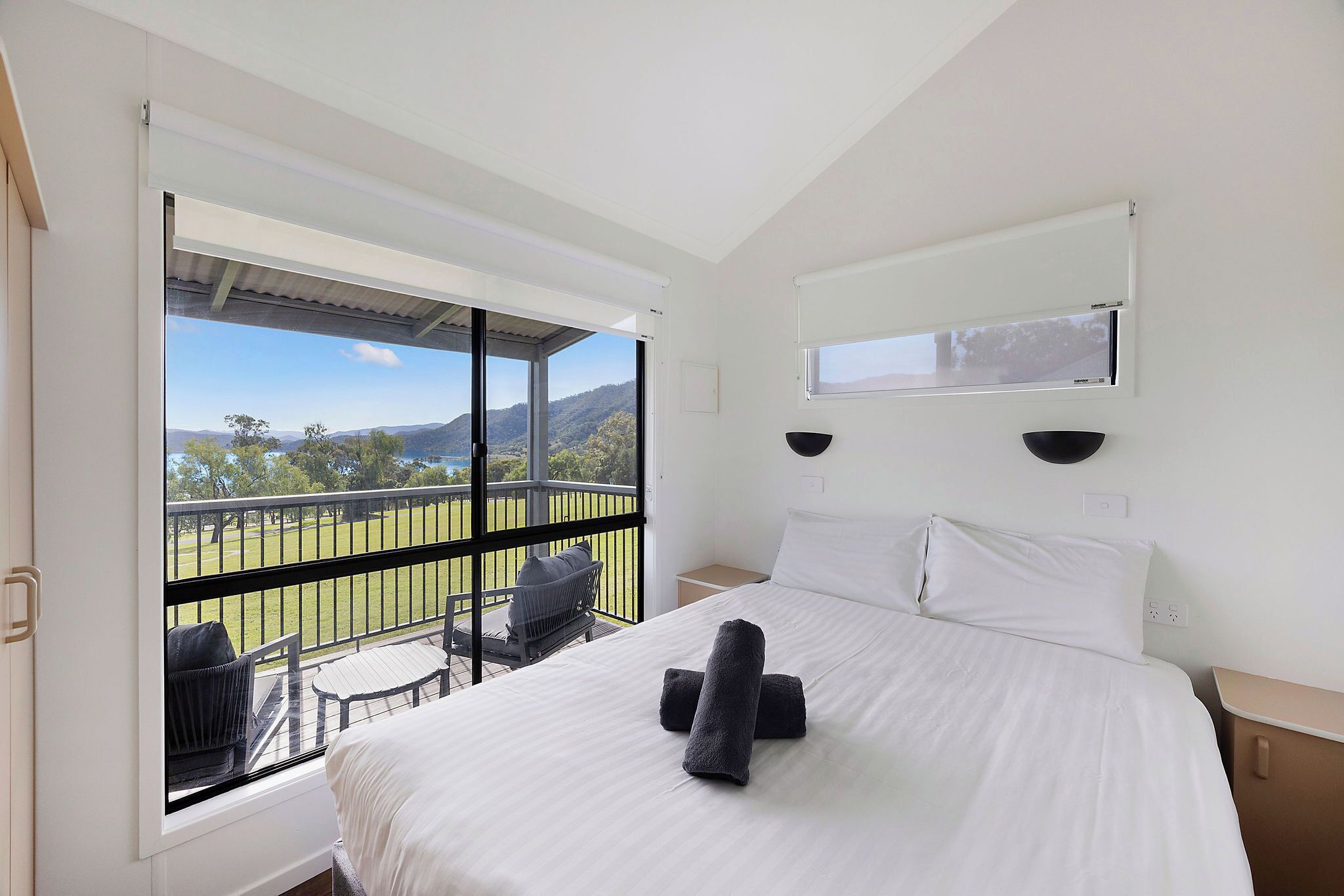 Cabana de Madeira Deluxe (Sleeps 6) | Wi-fi grátis, roupa de cama fornecida 