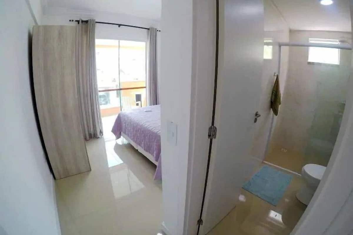 Apartamento básico | 2 quartos, espaço de trabalho para notebook