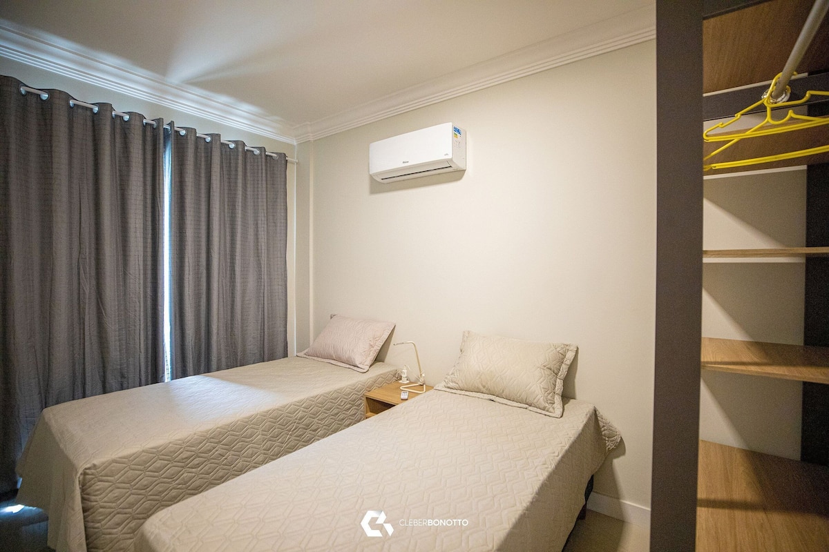 Apartamento família | 2 quartos, espaço de trabalho para notebook