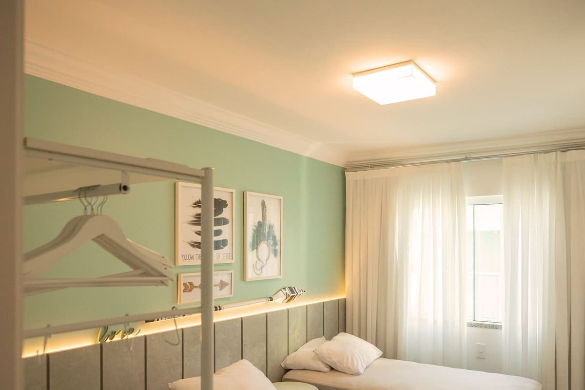 Apartamento | 2 quartos, espaço de trabalho para notebook
