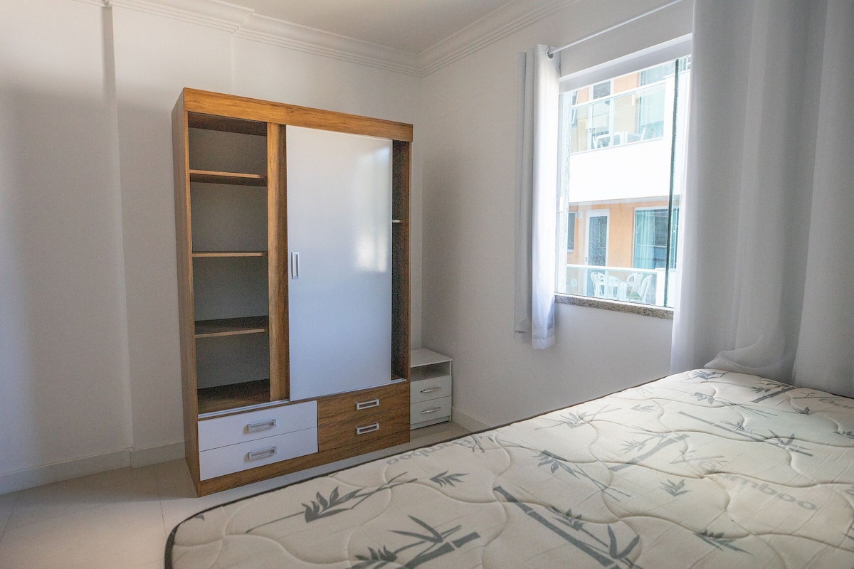 Apartamento conforto, 2 quartos (206A) | 2 quartos, espaço de trabalho para notebook