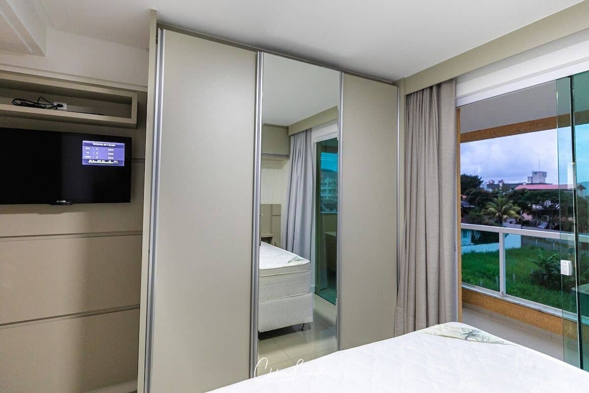 Apartamento superluxo | 2 quartos, espaço de trabalho para notebook
