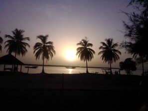 Vista para a praia ou o mar
