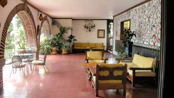 Sala de estar do lobby