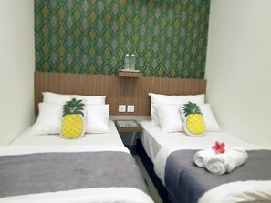 Quarto Twin Deluxe | Secretária, quartos insonorizados, ferro/tábua de engomar, Wi-fi grátis 