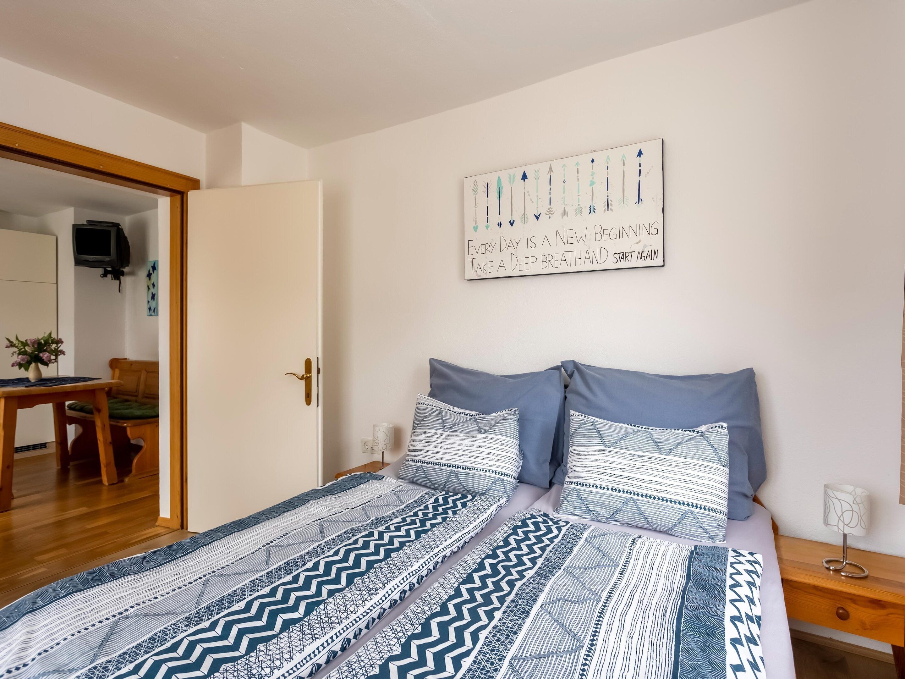 Apartamento | 1 quarto, com mobília individualizada, roupa de cama fornecida 