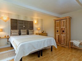 Casa de campo | 2 quartos, individualmente mobiliados, roupa de cama