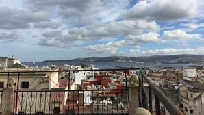 Vista para a cidade desde o alojamento