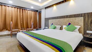 Suíte estúdio premium | Roupas de cama premium, camas Select Comfort, individualmente decorados