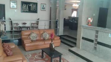 Sala de estar do lobby
