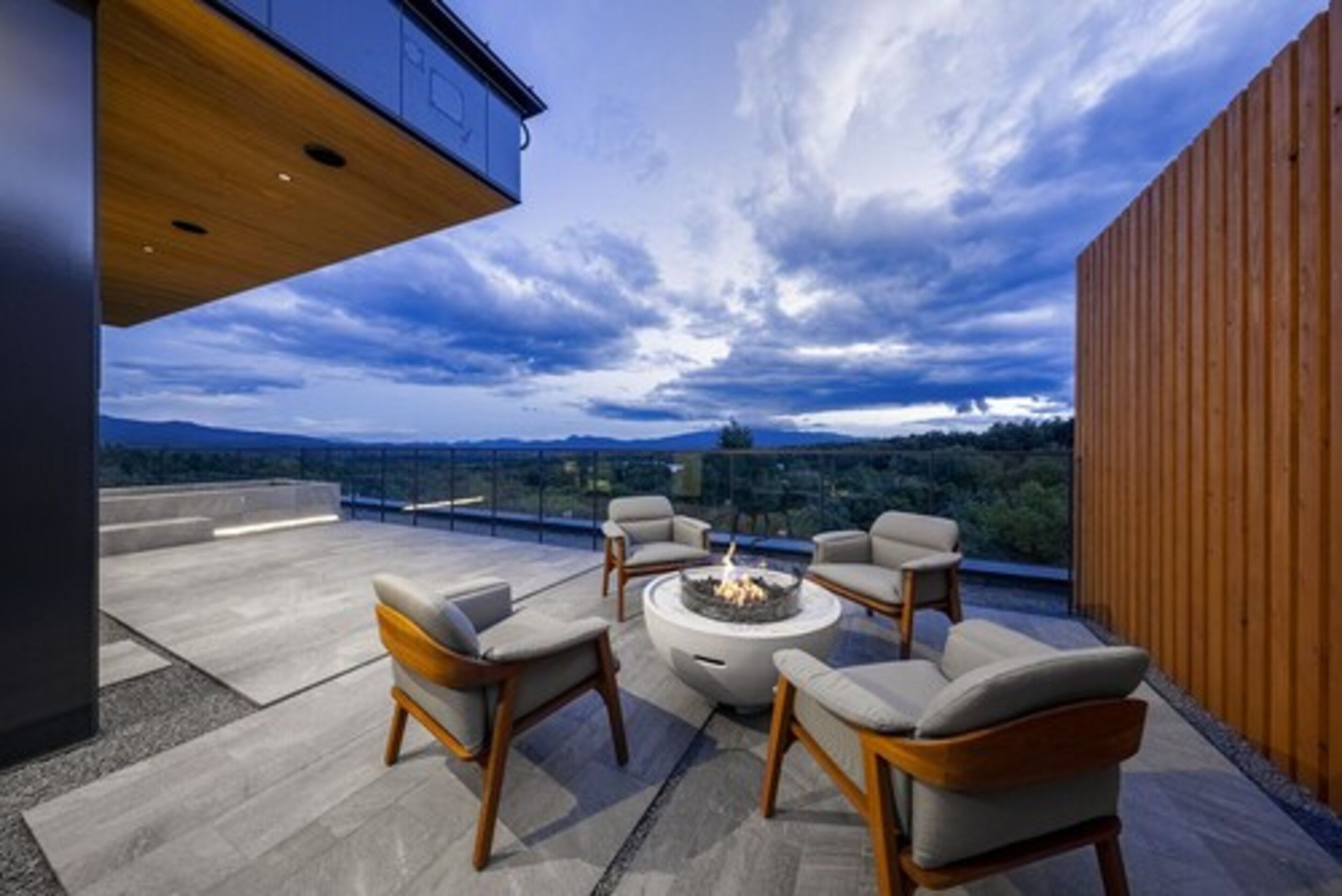 Quarto, 5 quartos, não fumadores (Penthouse Residence) | Terraço/pátio interior