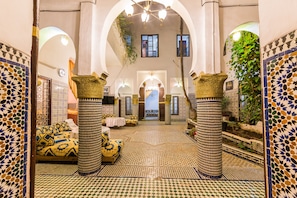 Sala de estar do lobby