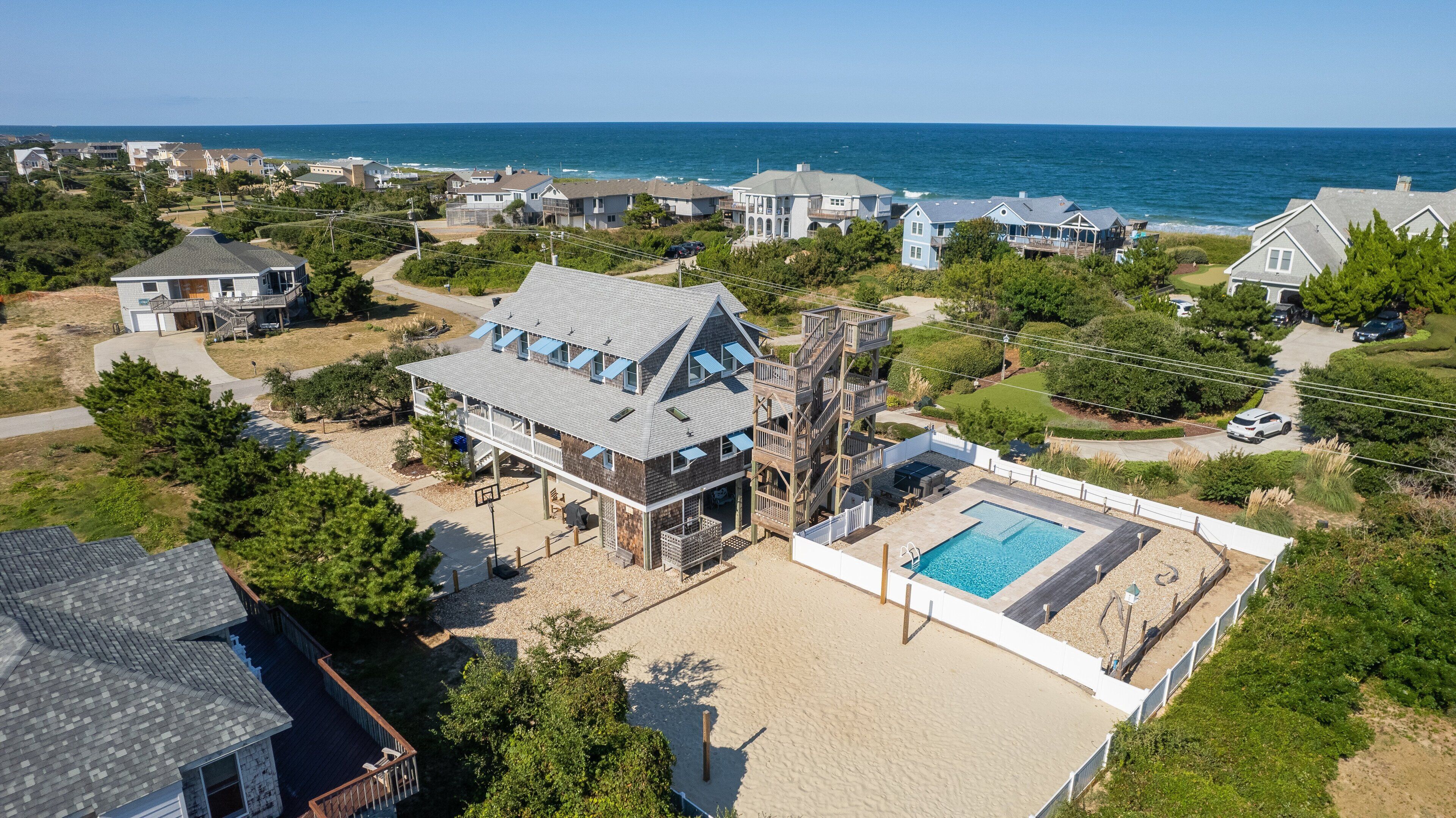 SS5, Chez Shea- Semi-Oceanfront, Ocean Views, Private Pool, Close to ...