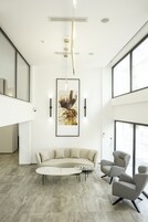 Sala de estar do lobby