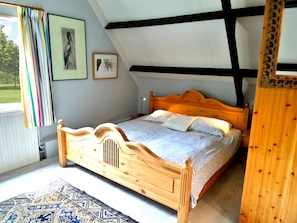 Bungalow, 3 quartos, terraço, vista para o jardim | 3 quartos, roupa de cama fornecida 