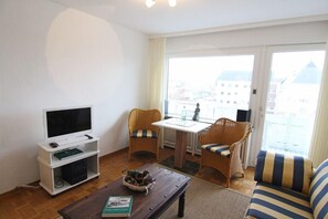 Apartamento | Sala | Televisor, leitor de DVD