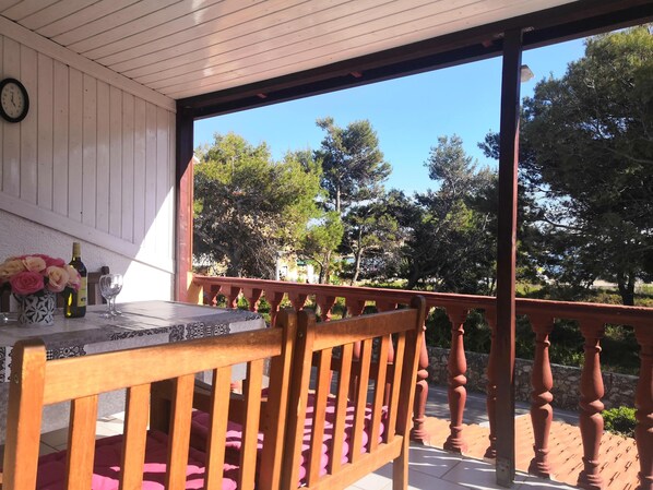 Apartamento (Apartment am Meer 2) | Varanda