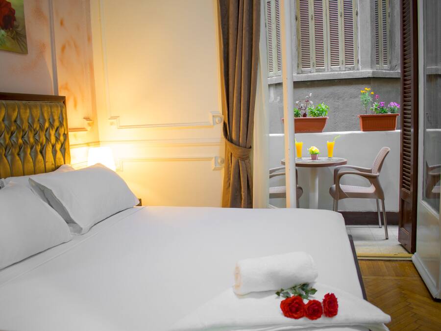 Quarto casal standard | Roupas de cama premium, edredons de pluma