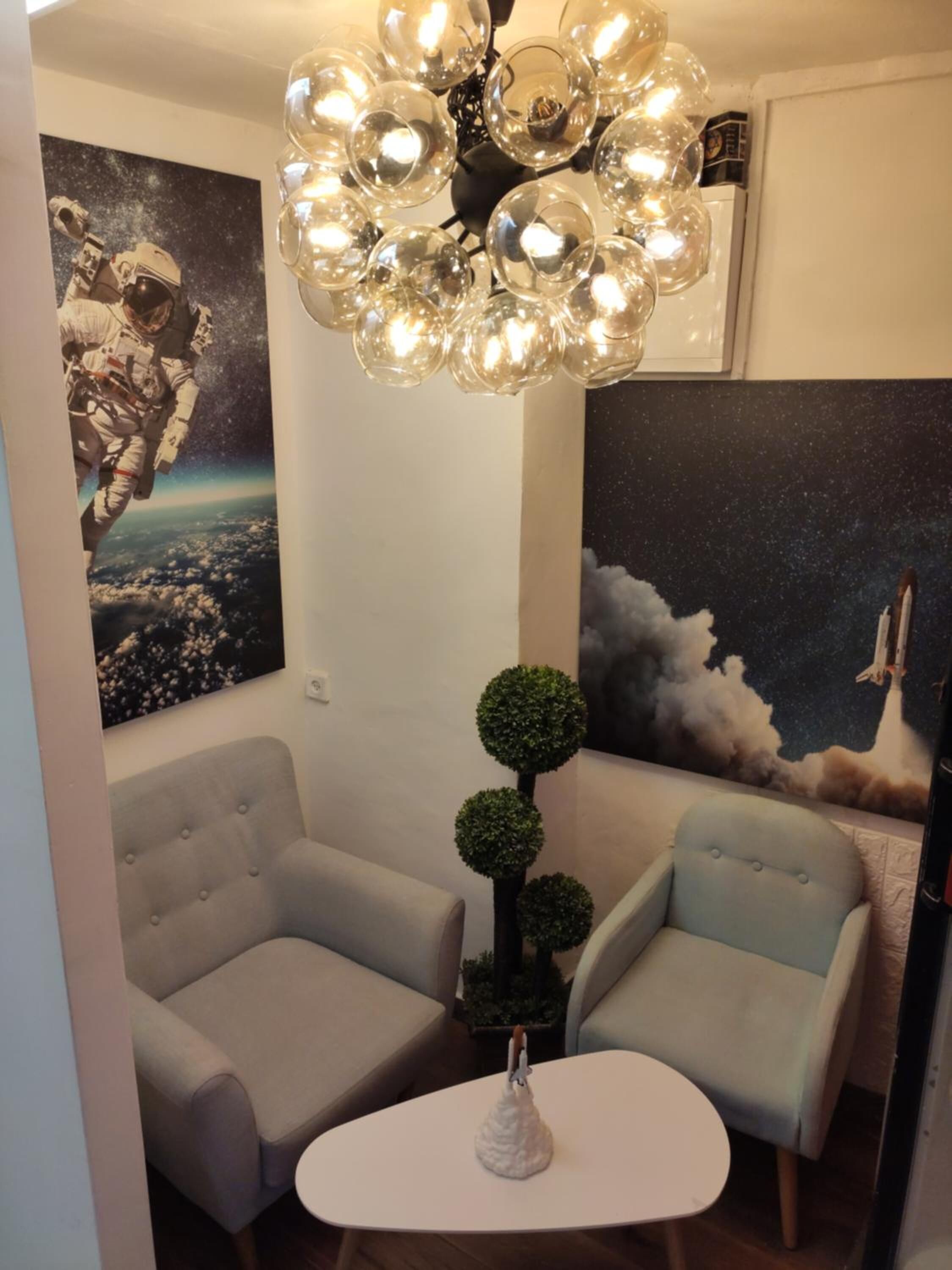 Sala de estar do lobby