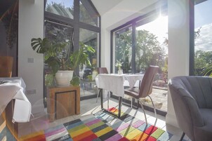 Opções para refeição no quarto