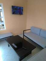 Área de estar no saguão