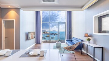 Quarto (B_202) | Sala de estar | Smart TV, piso aquecido 