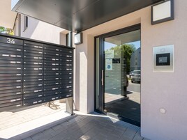 Entrada do alojamento