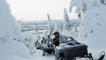 Snowmobiling