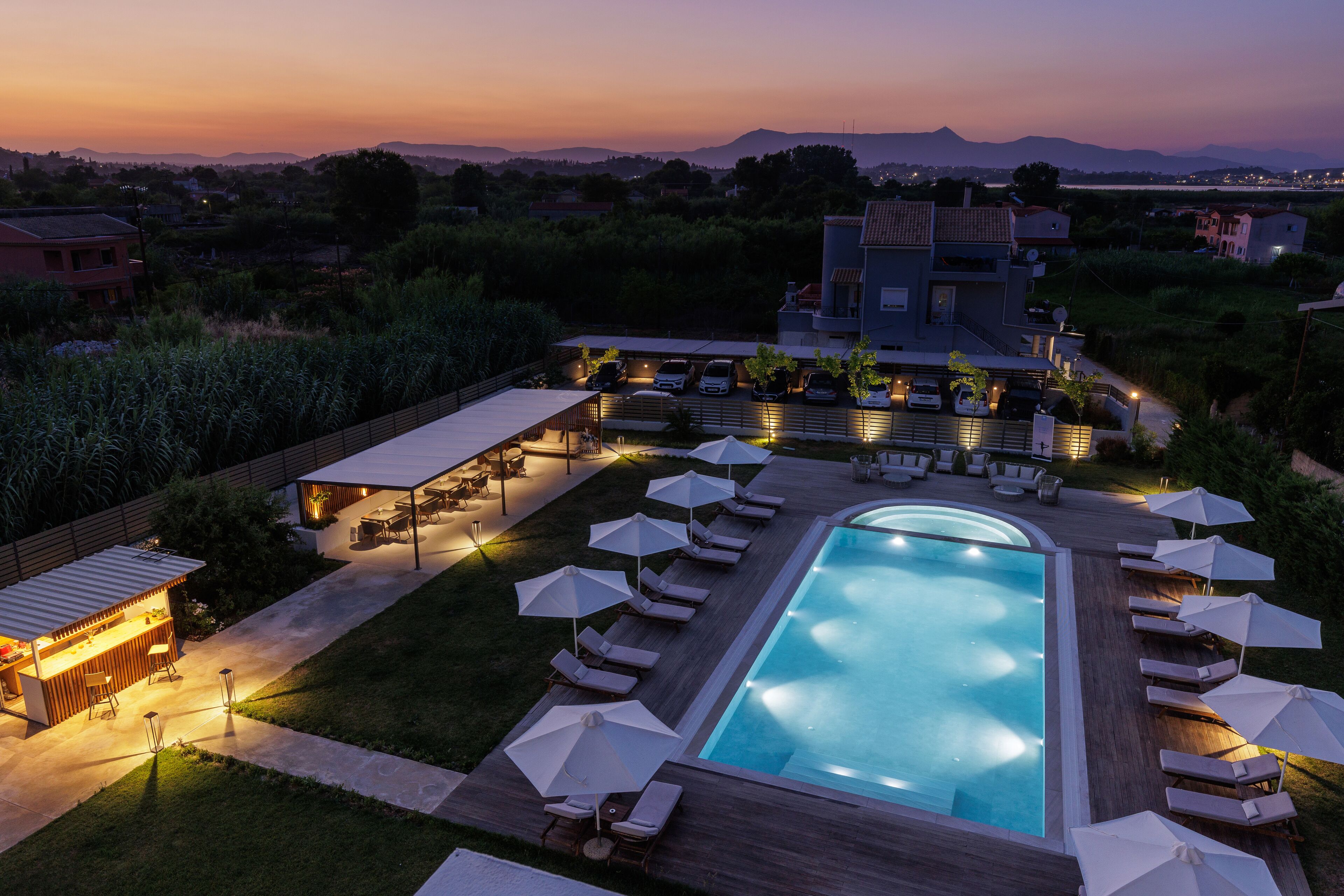 Fachada da propriedade