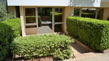 Vista para o jardim
