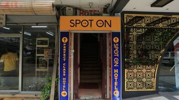 Entrada do alojamento