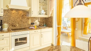 Apartamento, terraço (Dornroeschen) | Cozinha privada