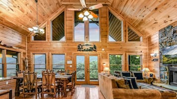 Cabine, 3 quartos | Sala de estar | Televisor de 30 polegadas com canais por cabo