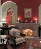 Sala de estar do lobby