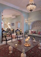 Sala de estar do lobby