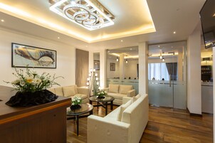 Sala de estar do lobby