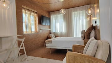 Estúdio | Wi-fi grátis, roupa de cama fornecida