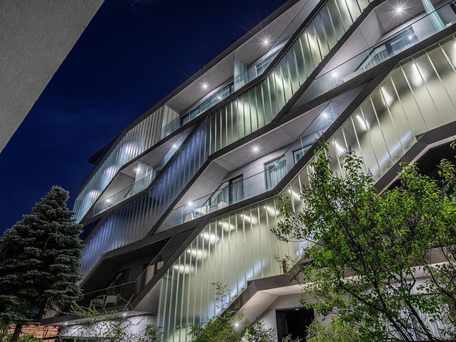 Fachada do alojamento