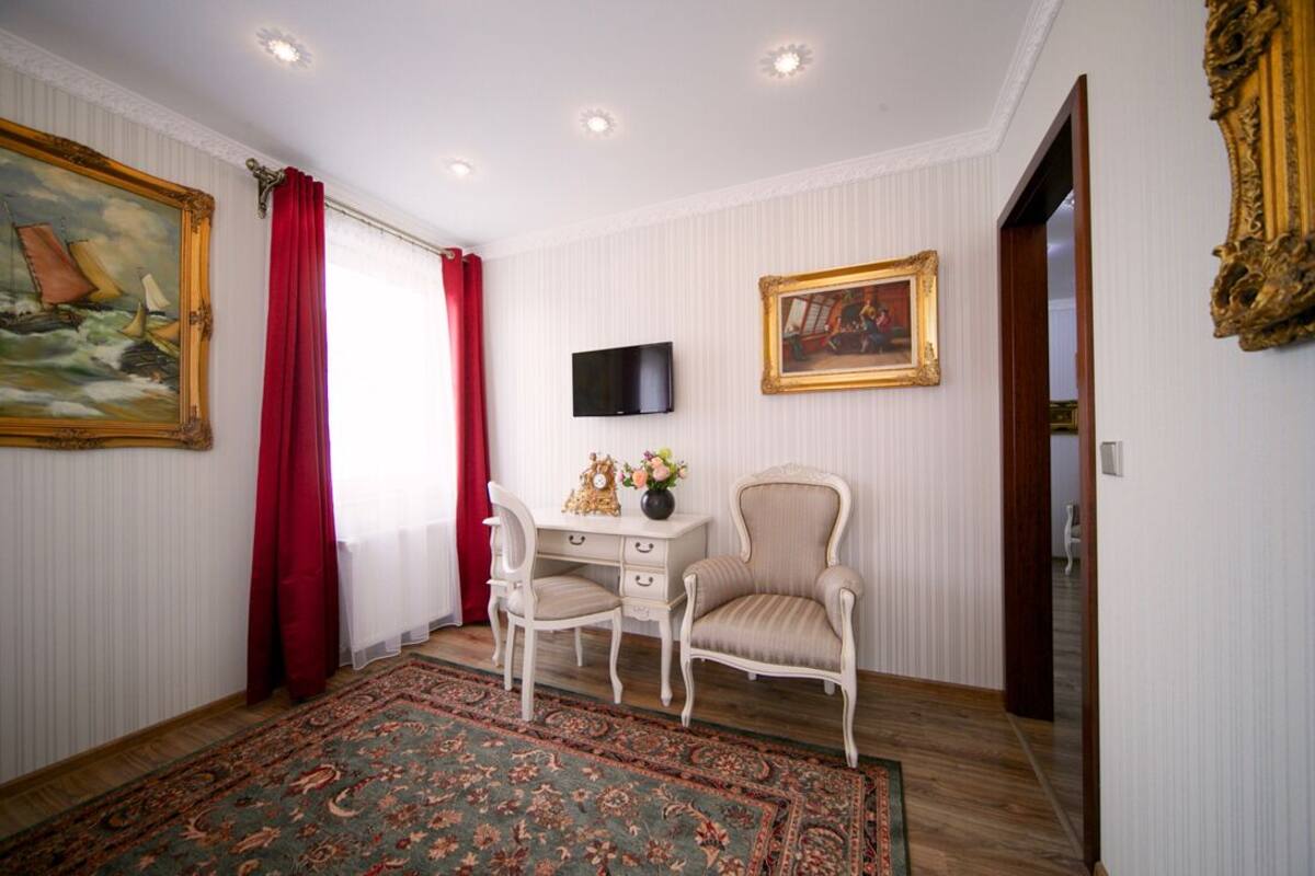 Apartamento, 1 quarto | Sala de estar