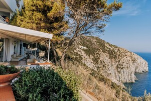 Terraço no piso superior