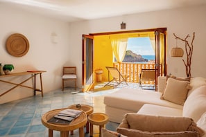 Apartamento, 1 quarto (CASITA COCODRILO) | Sala de estar | Televisor de ecrã plano de 48 polegadas com canais via satélite