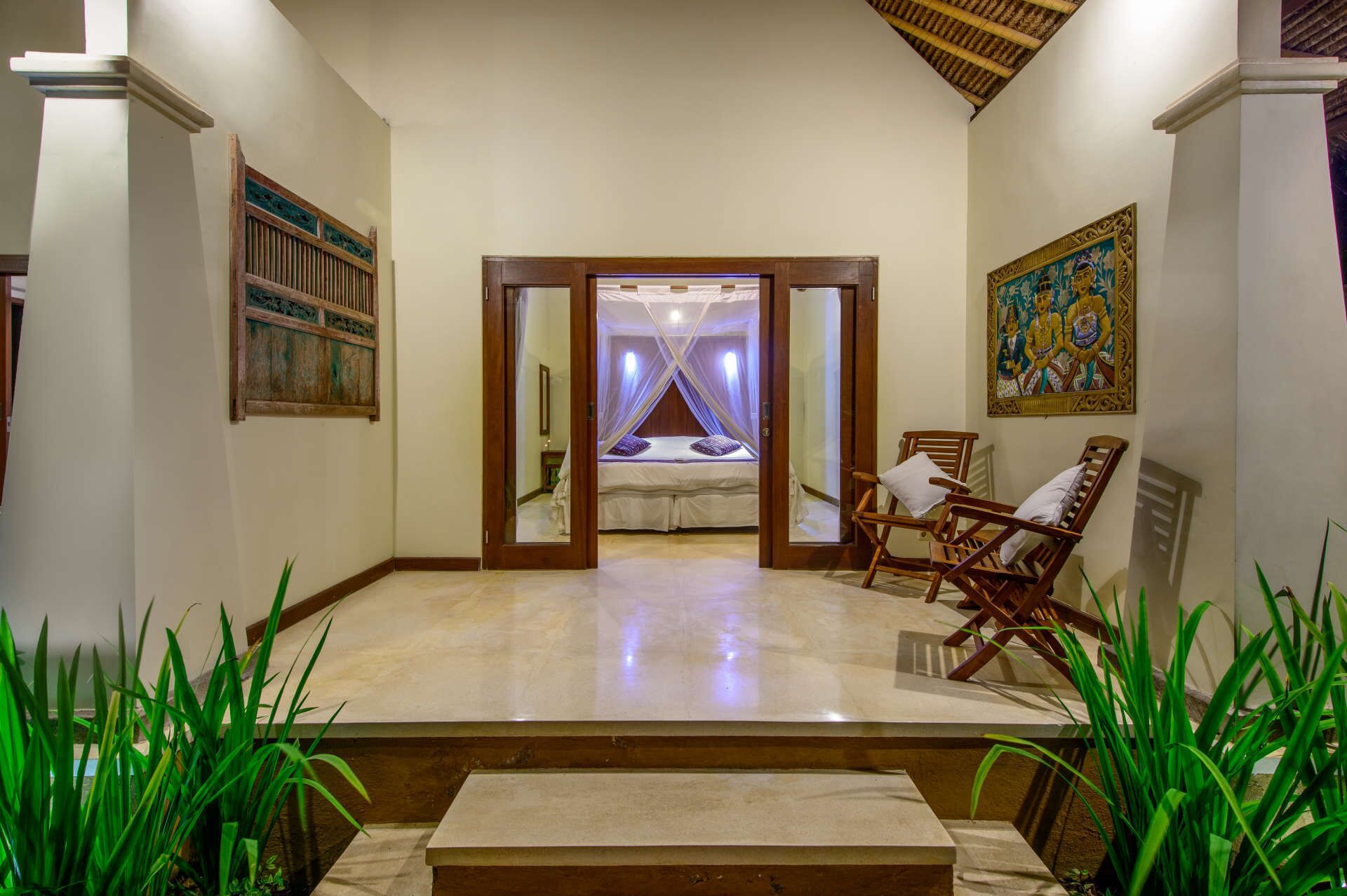 Vila (4 Bedrooms) | 1 quarto, espaço de trabalho para notebook, roupa de cama